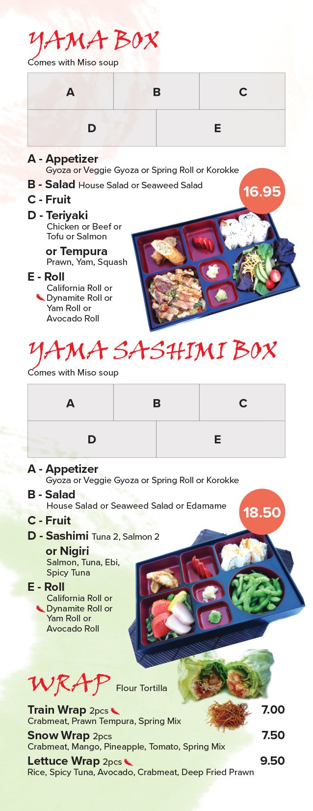 YAMA Kitchen Kelowna