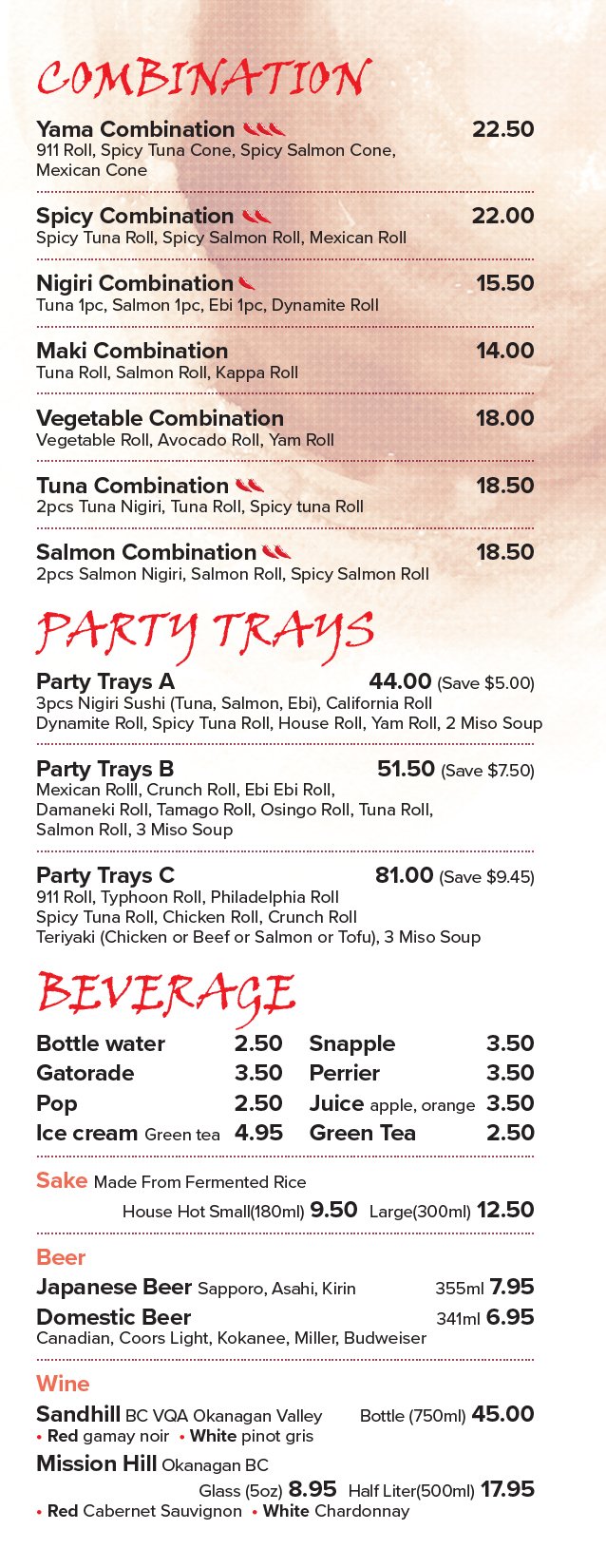 YAMA Kitchen Kelowna